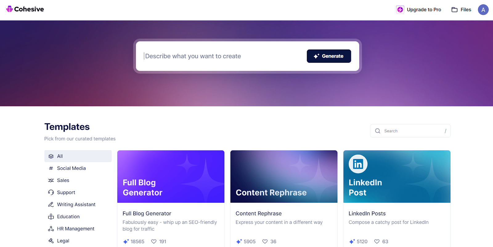 Cohesive AI Unveiled: A Review of the Content Creation Tool